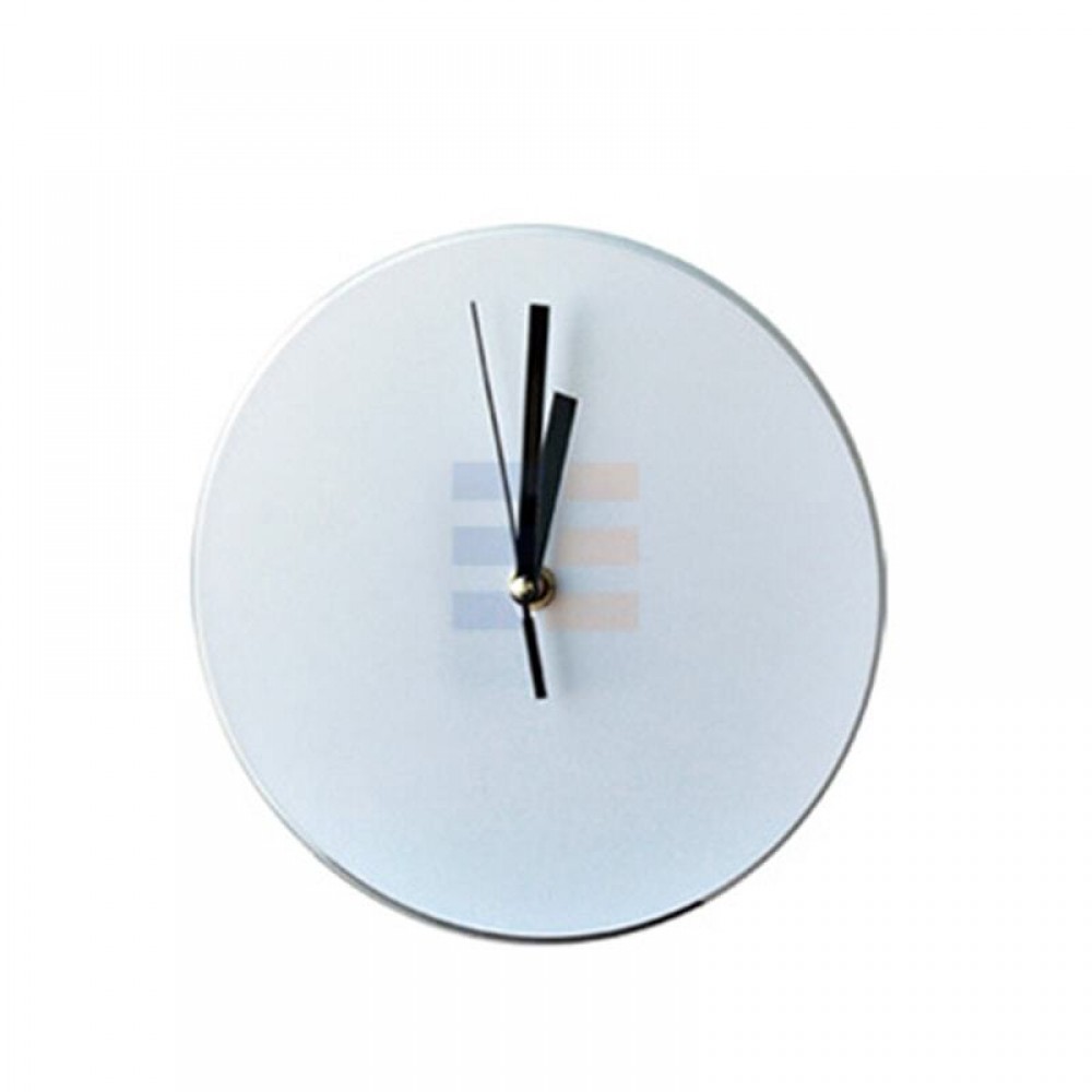 Sublimation Round Clock Glass Frame, 18 cm - SB-GFCL18RD